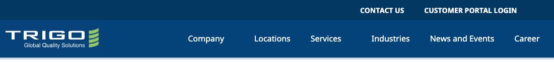 TRIGO Global Quality Solutions Login - TRIGO Global Quality Solutions